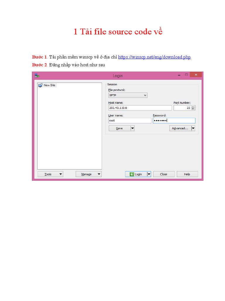 Hướng dẫn tải file source code về | PDF