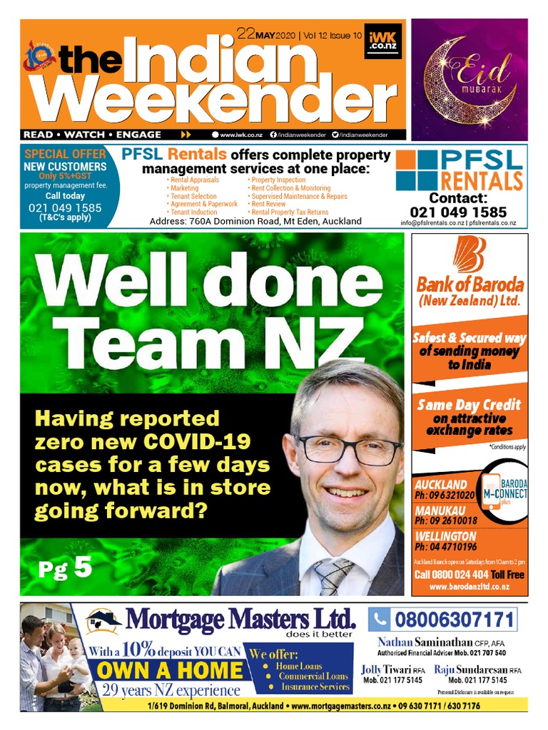 The Indian Weekender, Friday 22 May 2020 - Volume 12 Issue 10 | PDF ...