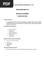 Method Statement-Irrigation | PDF | Drainage | Valve