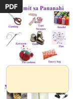 Mga Iba't Ibang Uri NG Tahi | PDF