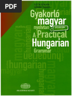 Hungarian Word Order Explained | PDF | Sentence (Linguistics) | Syntax