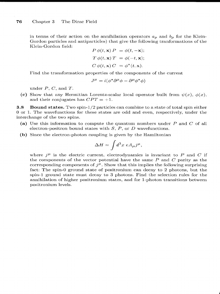 An Introduction To Quantum Field Theory Peskin, Schroesder-98 PDF | PDF
