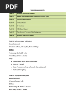 Taski Chemicals Chart. | PDF | Bathroom | Hygiene