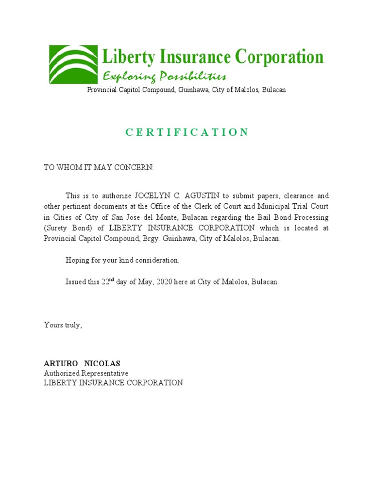 Liberty Insurance Corporation | PDF