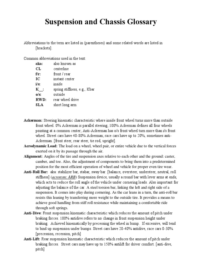 Imp Vehicle Load Transfer PDF | PDF | Steering | Automotive Industry
