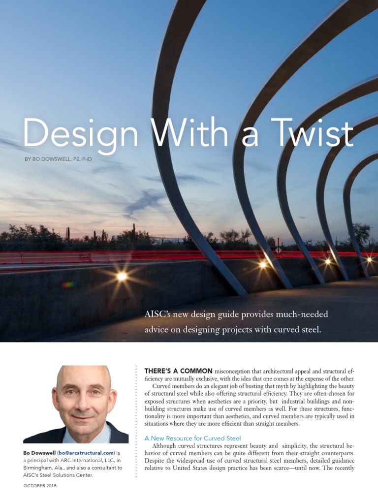 Design With A Twist: AISC's New Design Guide Provides Much-Needed ...