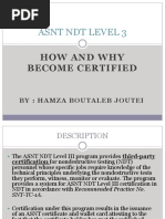 Asnt NDT Level 3 Basic Exam | PDF