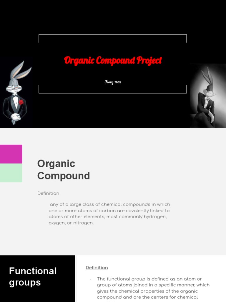 Organic Compound Project | PDF | Self-Improvement | Wellness