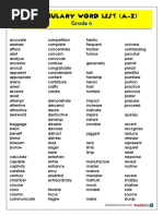 YEAR 9 SPELLING LIST - 120 Words From Past NAPLAN Tests: Colour-Coded ...