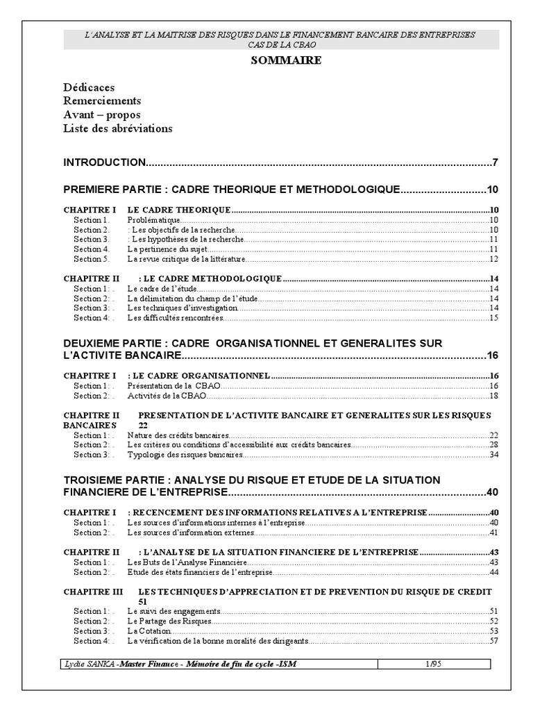 M Moire Bis 3B | PDF | Banques | Risque