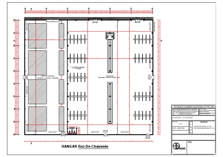 Plan de Hangar et Show Room | PDF