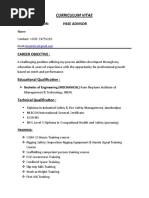 Sample Appointment Letter of Safety Officer | PDF | Safety ...