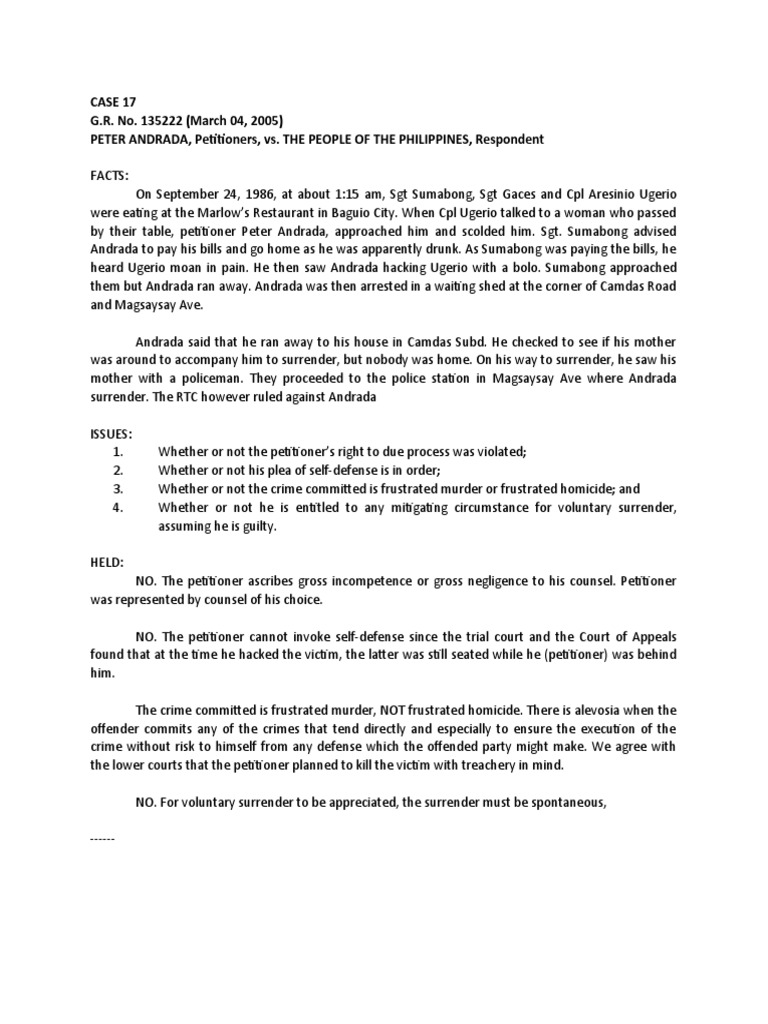 Crim Handwritten Case | PDF | Murder | Conspiracy (Criminal)