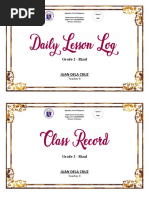 COVER - DLL, LP, SFS (Editable) Chris Lumagbas | PDF