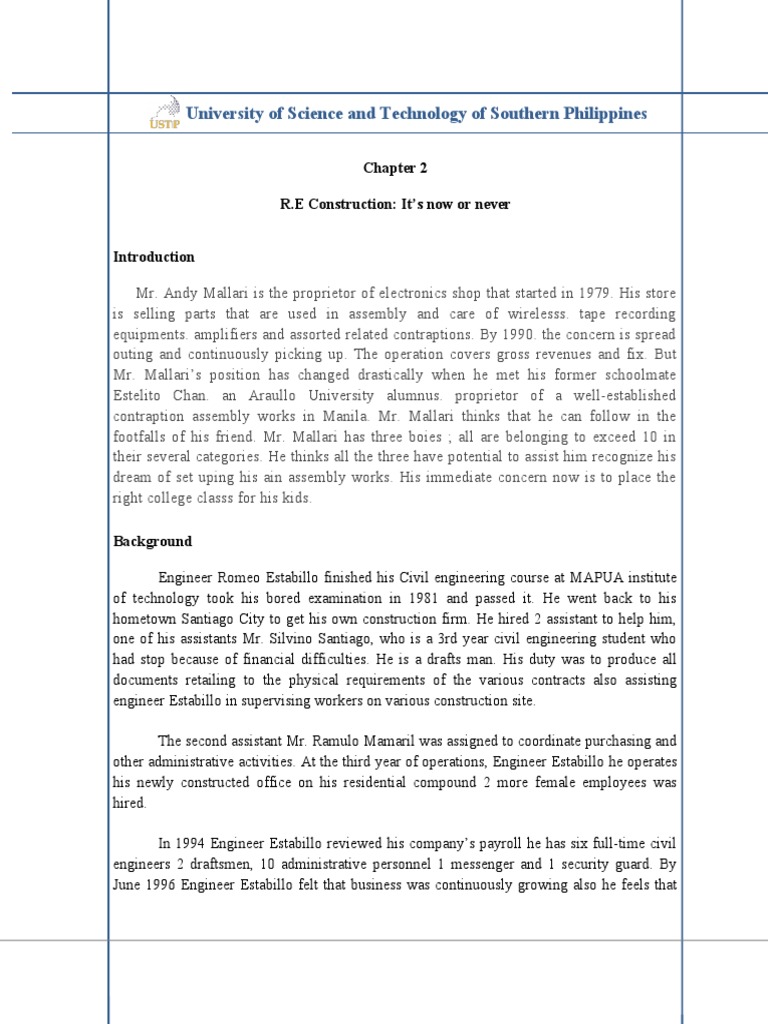 Group 5 - CASE STUDY 2 | PDF | Engineer | Decision Making