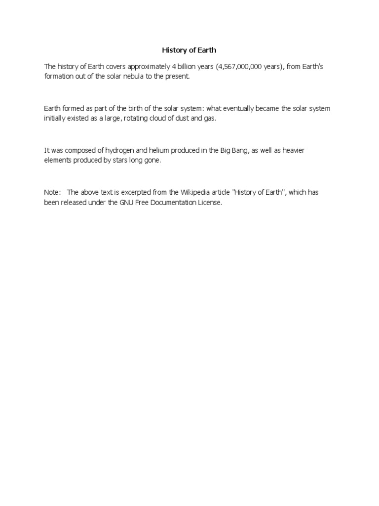 Long Ago | PDF | Science & Mathematics