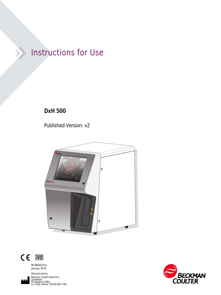 DXH 500 User Manual | PDF | Waste | Computing And Information Technology