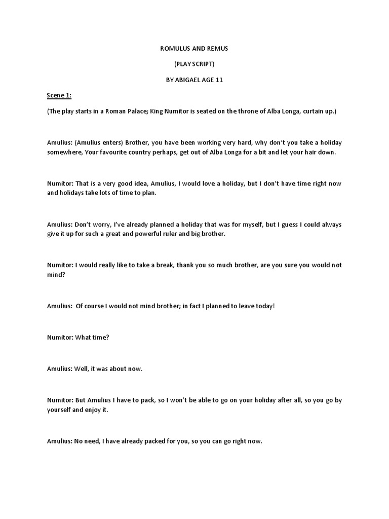 Romulus Si Remus | PDF | Romulus And Remus | Roman Mythology