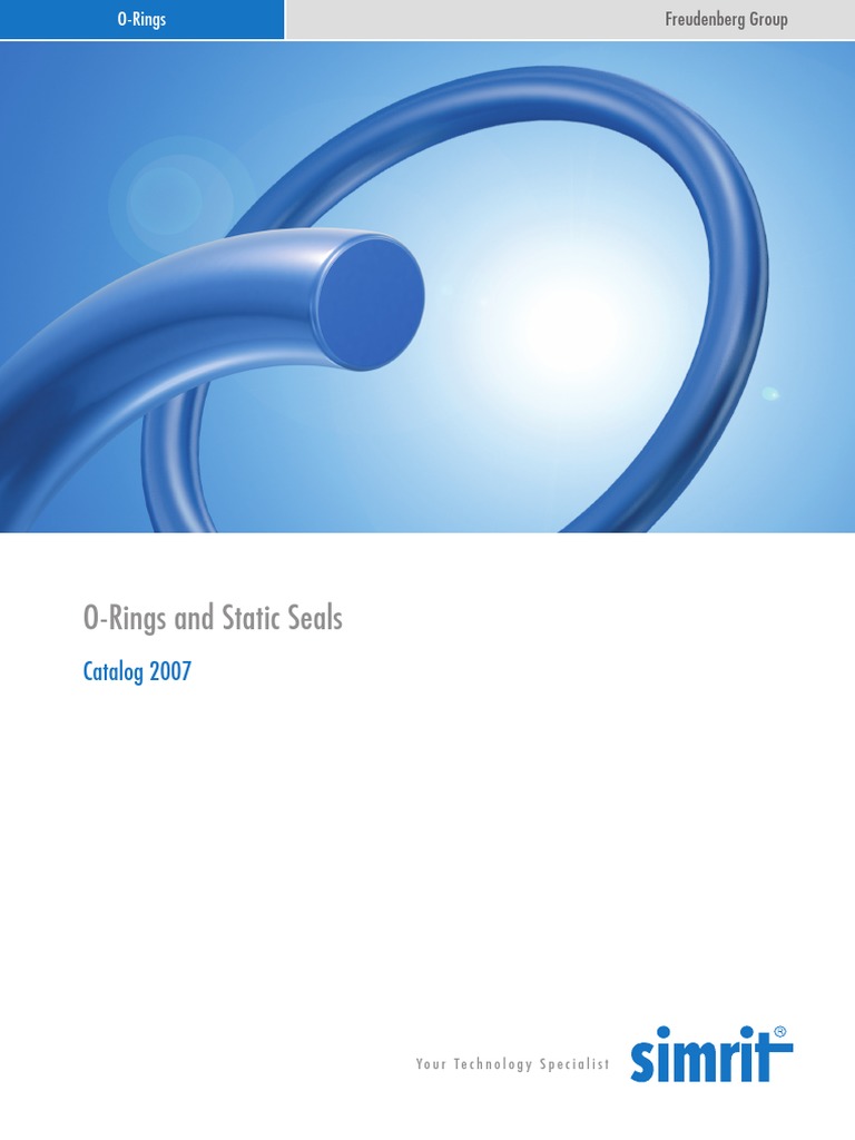 Simrit O-Rings 2007 - Unlocked | PDF | Internet | Nature