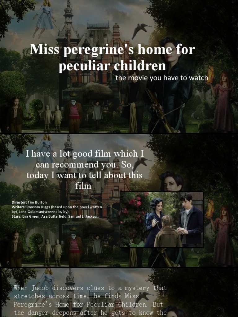 Miss Peregrine's Home For Peculiar Children | PDF