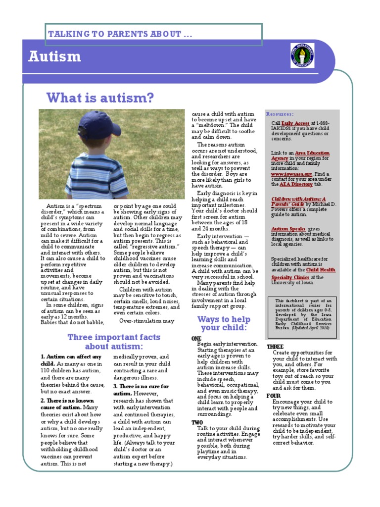 What Is Autism? | PDF | Autism | Neuroscience