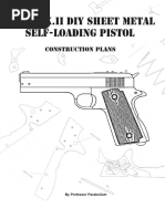 DIY .22 Revolver Plans - Professor Parabellum | PDF | Hazards | Safety