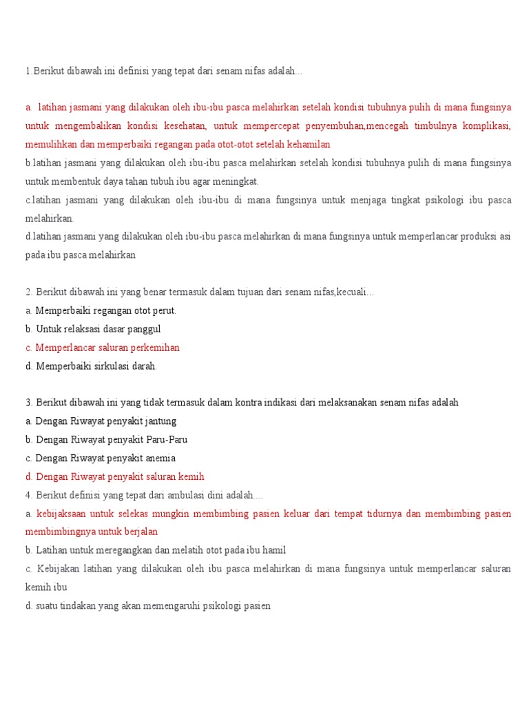 Soal Pilgan 1-10 | PDF | Pengembangan Diri | Gaya Hidup