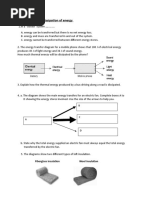 Thermal Energy Transfer Worksheet | PDF | Heat Transfer | Heat