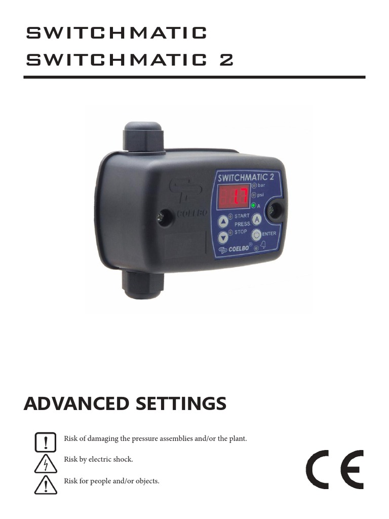 Switchmatic Switchmatic 2: Advanced Settings | PDF | Switch | Power Supply