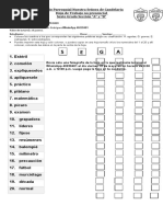 Vocabulario Quinto Grado | PDF