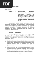 Sapa Rules (Denr Dao 2007-17) | PDF | Protected Area | Sustainability