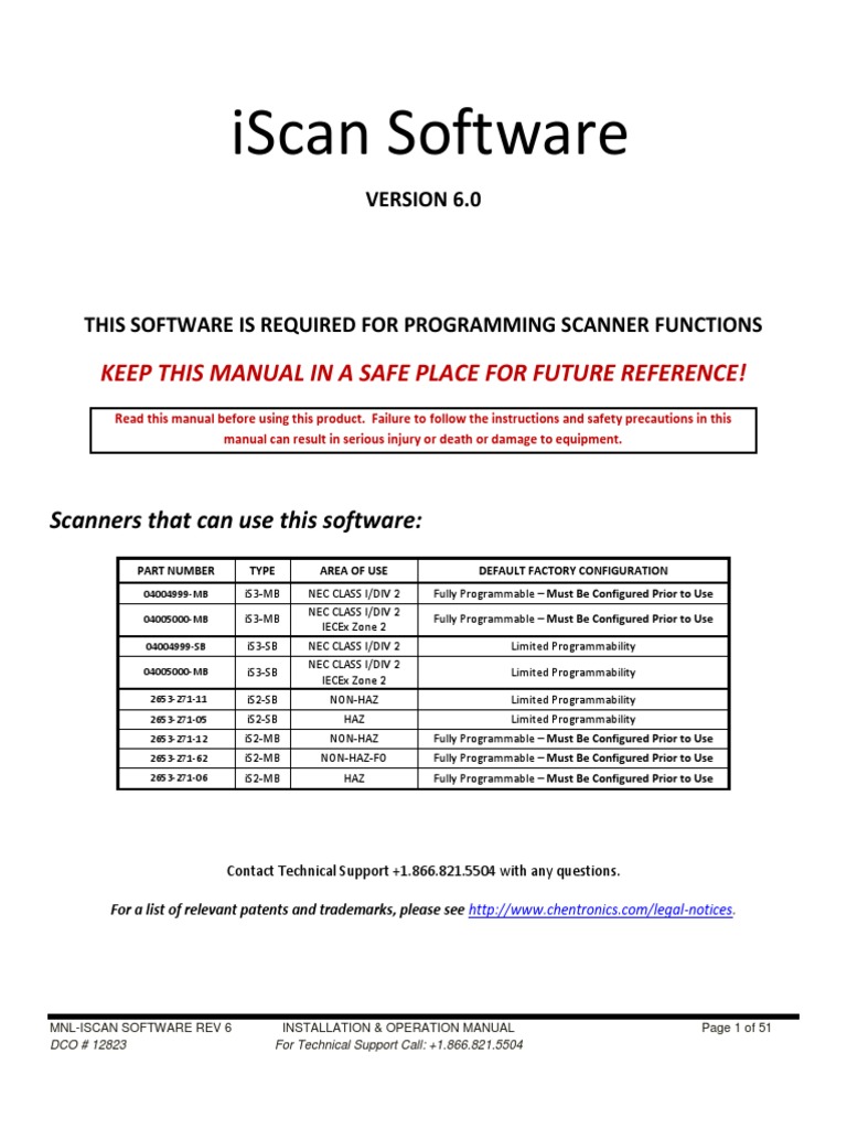 MNL Iscan Software REV 6 - Scribd PDF | PDF | Icon (Computing) | Legal ...