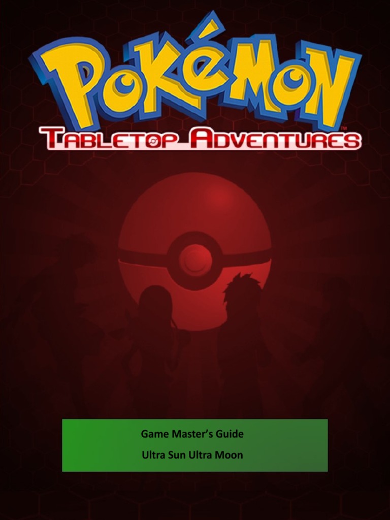 Game Master's Guide to Pokémon RPG | PDF | Pokémon | Mythopoeia