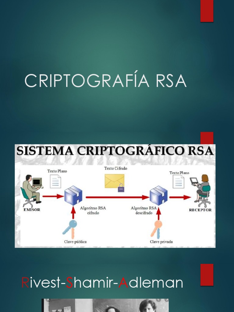 Criptografía Rsa PDF | PDF | Clave (criptografía) | Cifrado