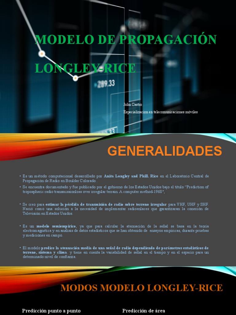 Longley Rice | PDF | Antena (Radio) | Ingeniería en telecomunicaciones