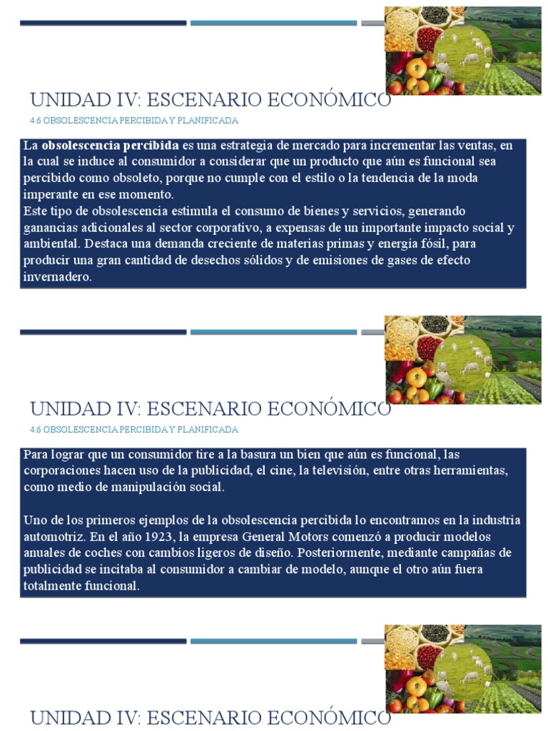 Obsolescencia Percibida y Programada | PDF | Consumo (economía) | Moda