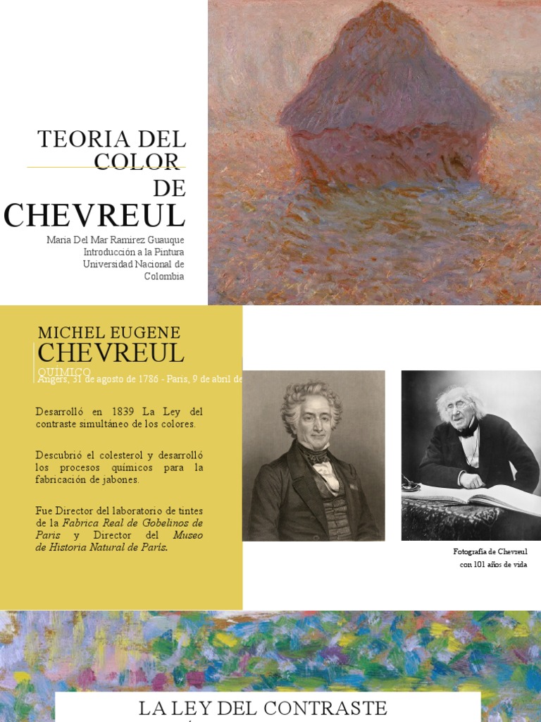 Chevreul Teoria de Color | PDF | Matiz | Color