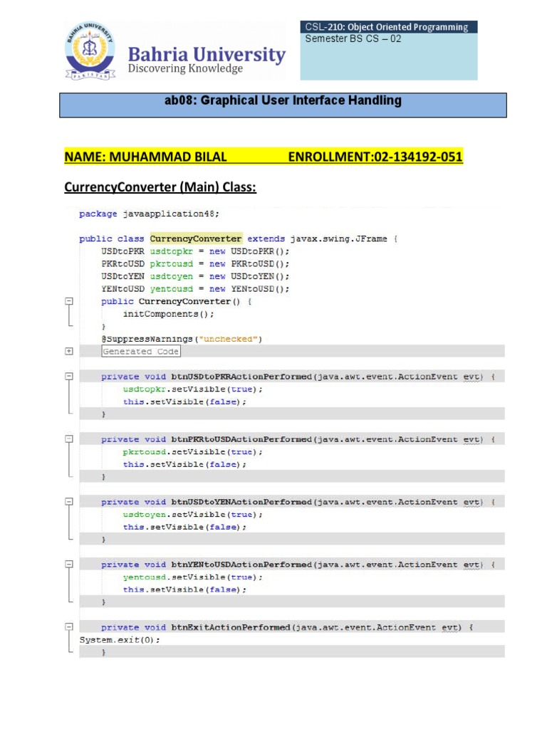Lab 8 Oop Java | PDF