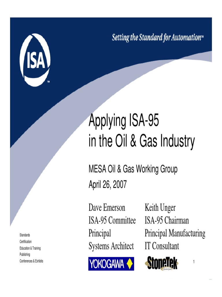 isa-95_oil | Operations Management | Scheduling (Production Processes)