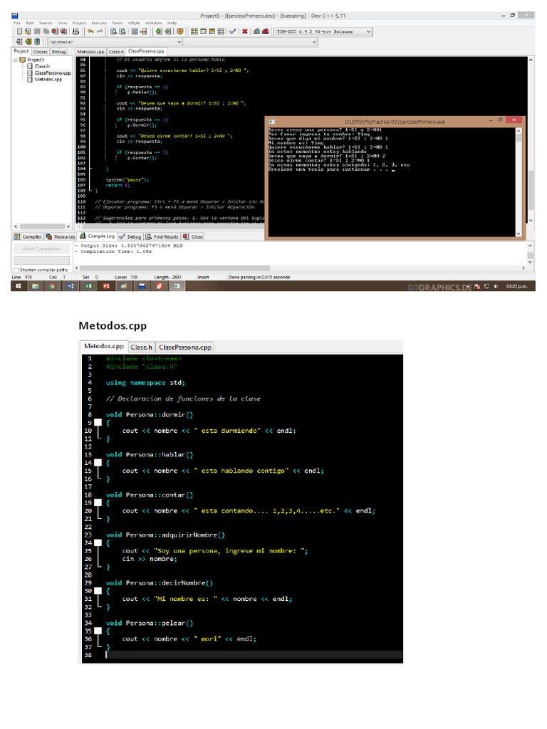 Ejercicio 1 | PDF | Paradigmas de programación | Programación de ...
