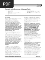 Special-Test-Thoracic-OUTLET-SYNDROME | PDF