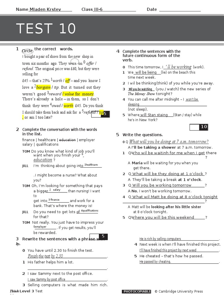 Unit-10-Test Resen | PDF