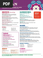 BurgerFuel Menu & Prices Overview | PDF | Hamburgers | French Fries