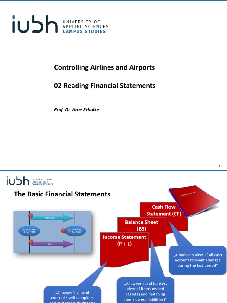 Part2 Reading Financial Statements | PDF | Cash Flow Statement ...
