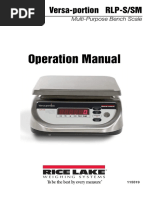 Lp7516 User Manual | PDF | Calibration | Weight