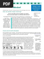 Brainology by Dweck | PDF | Mindset | Psychology