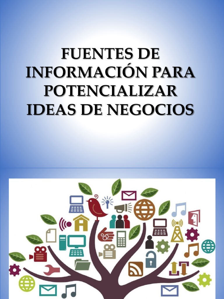 10 Fuentes de Información | PDF | Información | Iniciativa empresarial