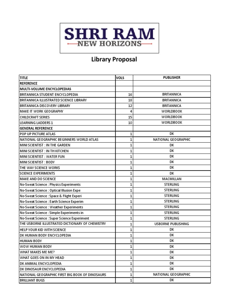 Library Book List | PDF | Science | Nature