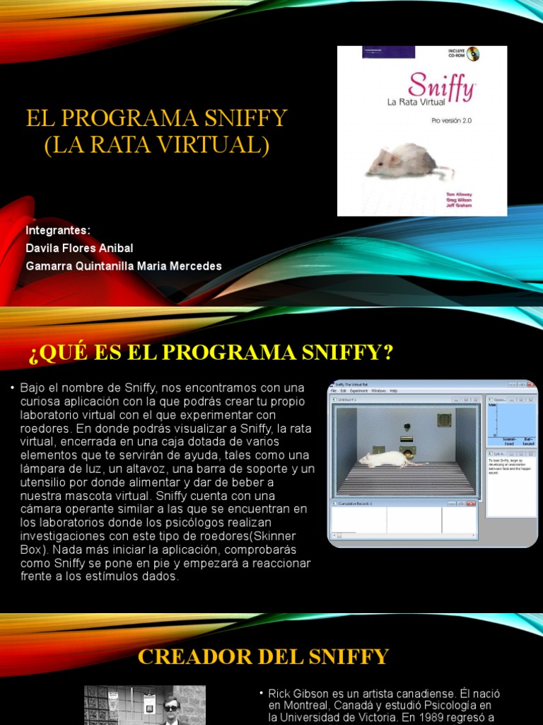 El Programa Sniffy | PDF