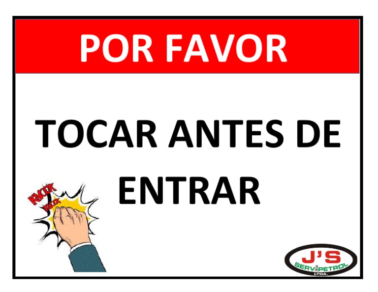 Tocar Antes de Entrar | PDF